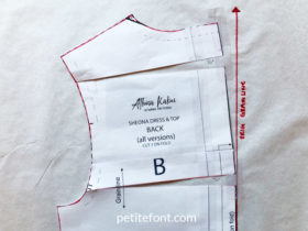 3 Easy Ways to Do Round Back Adjustments on Knits - Petite Font