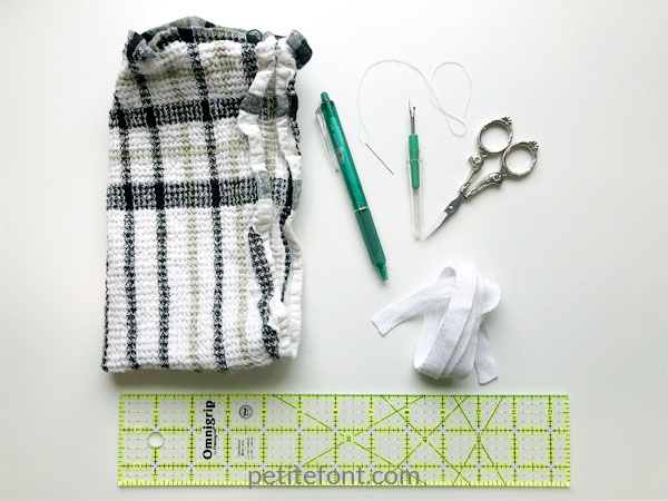 Easy-to-Sew Towel Hanging Loops in 5 Minutes - Petite Font