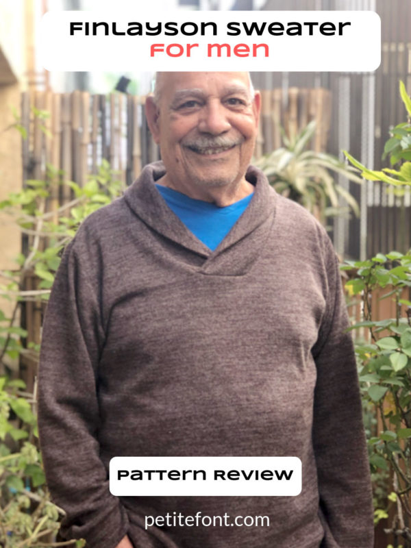 Thread Theory Finlayson Sweater - Pattern Review - Petite Font