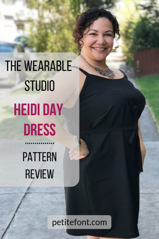 Free Heidi Day Dress - Pattern Review - Petite Font