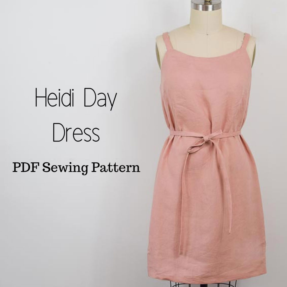 Free Heidi Day Dress - Pattern Review - Petite Font