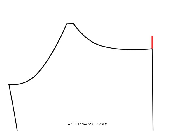 New Look 6892 - Pattern Review and Fit Hack - Petite Font