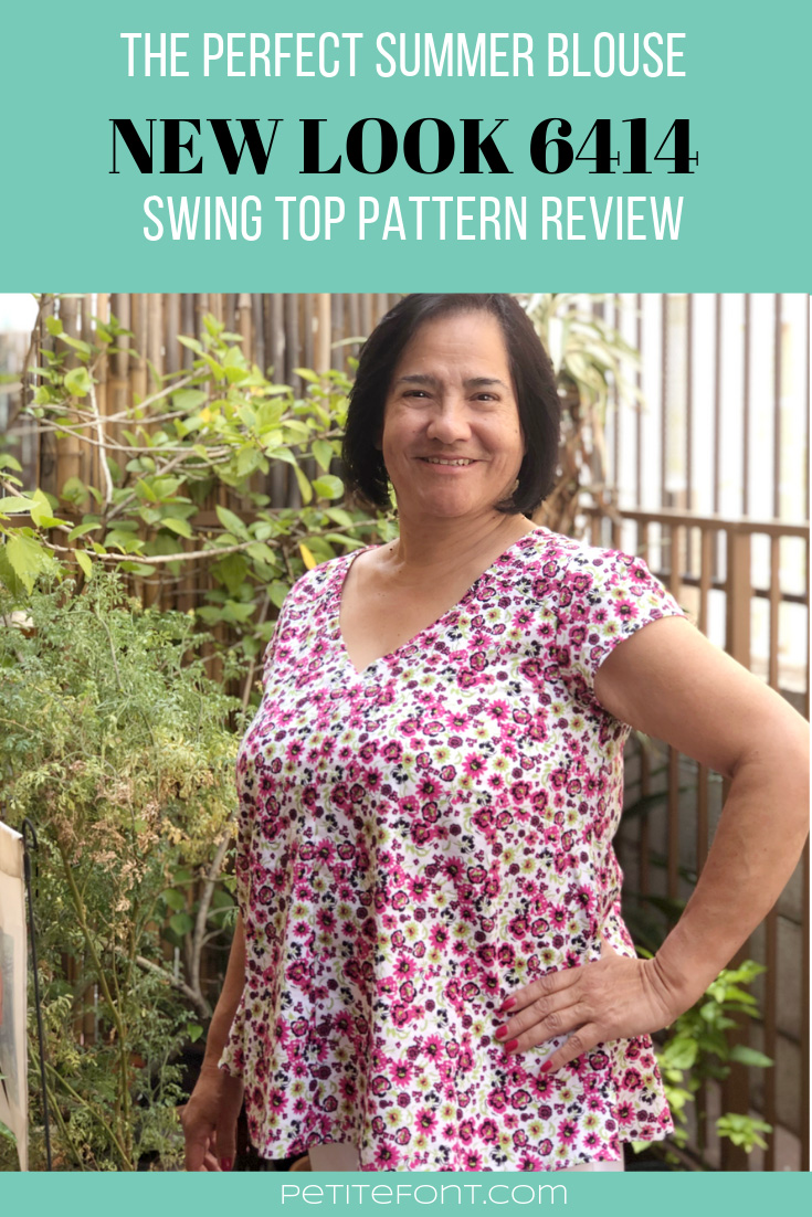 New Look 6414 Pattern Review - Petite Font
